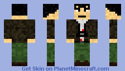 Frank West (Dead Rising) Minecraft Skin