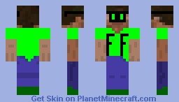 Free Fall skin Minecraft Skin