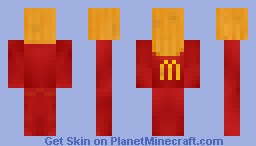 French Fries! Minecraft Skin