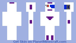 Final Form Friza with scouter Minecraft Skin