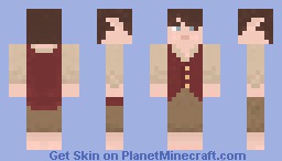 Frodo Baggins ( 3D Parts ) Minecraft Skin