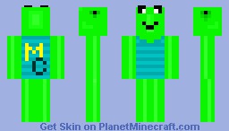 v´¯`×)@ÞÞLë(×´¯`v^· ·· *Requested* Frogger Skin Minecraft Skin