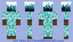 Frozen Blaze Minecraft Skin