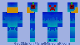 Frozen_Inferno_Creeper (Hood) Minecraft Skin