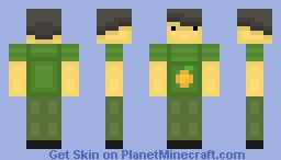 Summer Job: Fruit Cart Guy Minecraft Skin