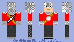 Full Face Warrior Minecraft Skin
