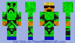 green guy Minecraft Skin