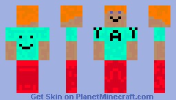 Funny Steve Minecraft Skin