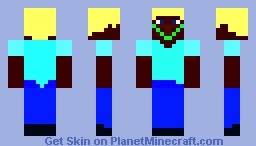 Funny Steve+animated Minecraft Skin