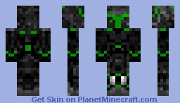 Future Creeper Hunter Minecraft Skin