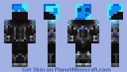Blue future Minecraft Skin