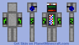 Robot Dude Minecraft Skin