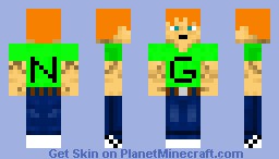 Ginganinja Minecraft Skin