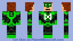 green lantern Minecraft Skin