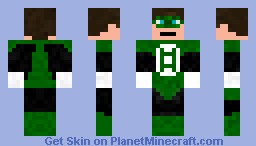 Green Lantern Minecraft Skin