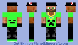 GREEN walrus mafia skin.... HELL YEAH Minecraft Skin