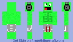 Epic Frog Minecraft Skin
