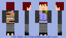 Naruto Skin Series : Gaara 4th war Minecraft Skin