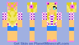 A Cute Little Girl Minecraft Skin
