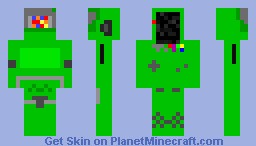 Green Game Boy Color Minecraft Skin