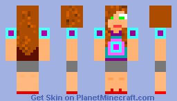 Tye Dye Girl Minecraft Skin