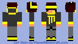 Gamer Indie (Yellow) Minecraft Skin