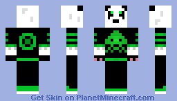 Gamer Panda Minecraft Skin