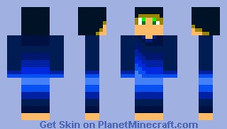 Lapis Lazuli Gamer Minecraft Skin