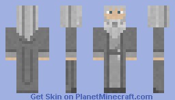 Gandalf the Gray Minecraft Skin
