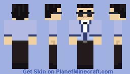 Gangnam Style Minecraft Skin