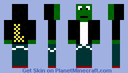 Gangsta Lizard Minecraft Skin