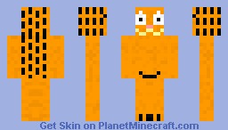Garfield Minecraft Skin