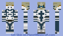 White Humanoid Moa From The Aeather Minecraft Skin