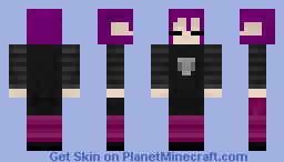 Gaz (Invader Zim Series) Minecraft Skin