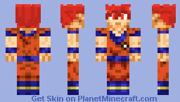 Kaioken Minecraft Skin