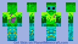 Gecko Man Minecraft Skin