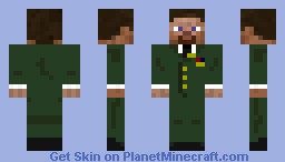 General Steve Minecraft Skin