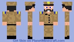 Army General Minecraft Skin
