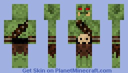 Generic Orc 1 from Custom NPCs Mod Minecraft Skin