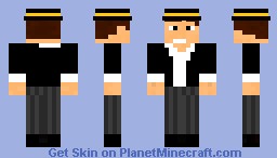 Man in Tux Minecraft Skin