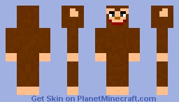 "Curious" George Minecraft Skin