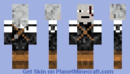 Geralt the Witcher 2 Minecraft Skin