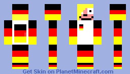 German Fan Minecraft Skin
