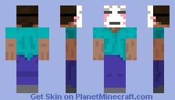 Ghast Mask Minecraft Skin