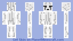 Ghast Skin by WarByte Minecraft Skin