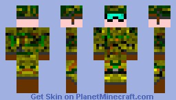 Army Soldier Minecraft Skin