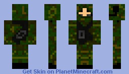 Ghille sniper(Sniper suit) Minecraft Skin