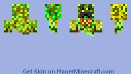 Ghost Creeper Minecraft Skin