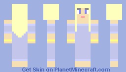 A Ghost Girl Minecraft Skin