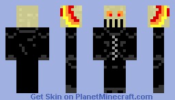 Ghost Rider Minecraft Skin